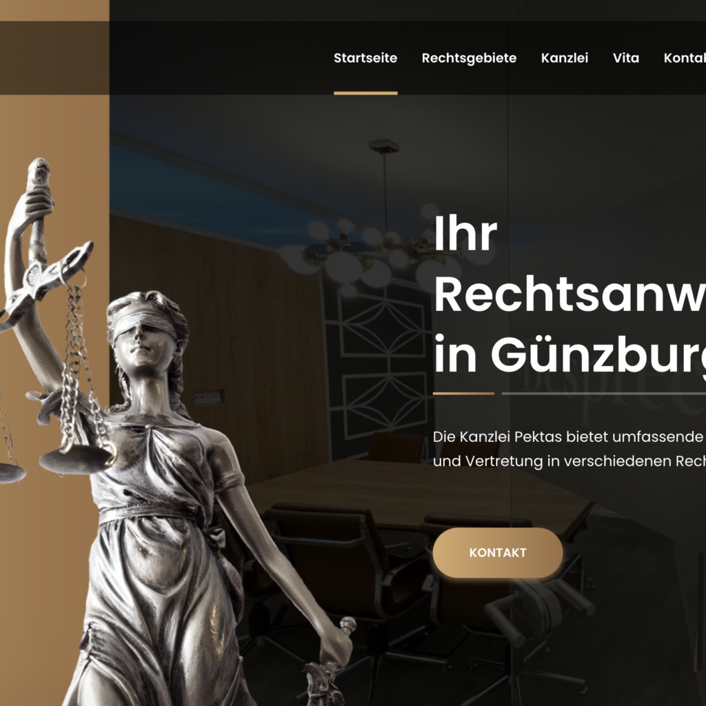 Startseite - Kanzlei Pektas | Ihr Rechtsanwalt in Günzburg!